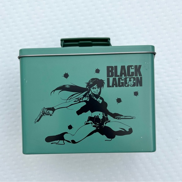 Loot Crate | Dining | Anime Black Lagoon Four Coasters Metal Tin | Poshmark